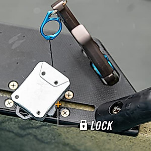 Gerber Gear Defender - Freshwater Fishing Retractable Tether for Fishing, Flat Sage