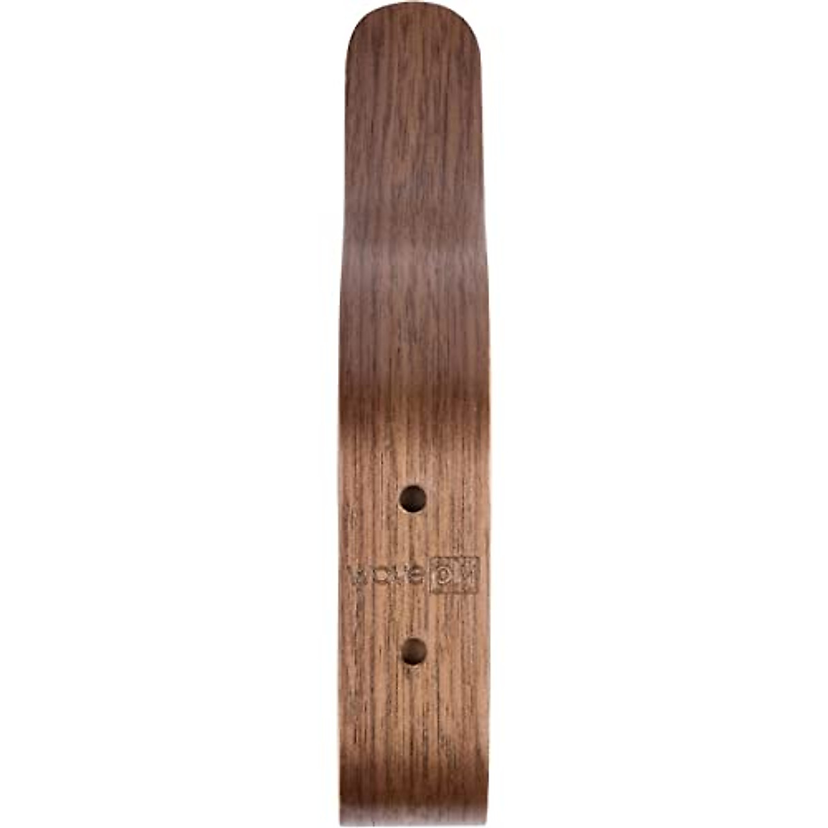 Plywood Wall Hooks Set of 4 Wood Coat Hooks Hanging Clothes Hats Robes Towels Walnut Wooden