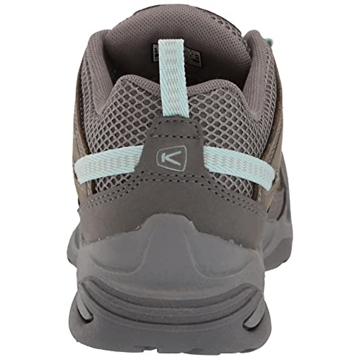 KEEN Women's Circadia Vent Low Height Breathable Hiking Shoes, Steel Grey/Cloud Blue, 8.5