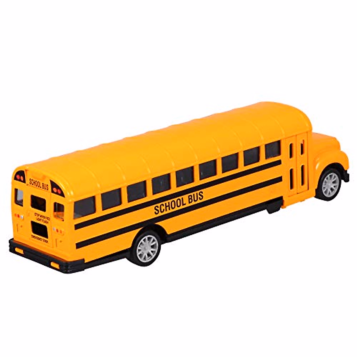 NUOBESTY New York City School Bus Bus Model Toy, Die Cast Pull Back Vehicles Cars 8. 46In Educational Toy for Kids US School Bus Model