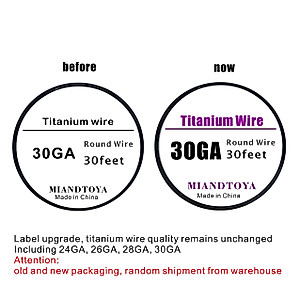 Titanium Wire 30feet 30 Gauge Hard 0.25mm for Jewelry Making DIY Arts Crafts Household Use Soldering Wire
