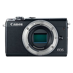 Canon EOS M100 Mirrorless Camera Wi-Fi, Bluetooth, and NFC Enabled (Black)