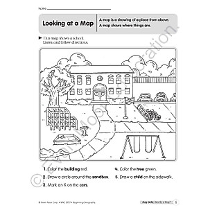 Beginning Geography Workbook, Homeschooling and Classroom Resource Workbook (Beginning Geography (Evan-Moor))