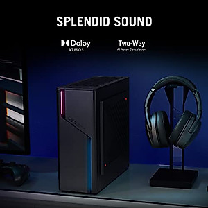 ASUS 2023 ROG G22CH DS766 Gaming Desktop PC, Small Form Factor, Intel Core i7-13700F, NVIDIA GeForce RTX 3060 Ti, 1TB SSD Gen 4, 16GB DDR5 RAM, Windows 11, G22CH-DS766,Gray
