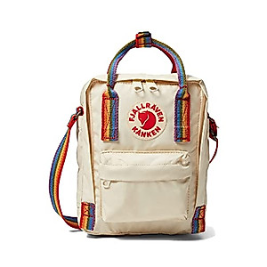 Fjällräven Kånken Rainbow Sling Light Oak/Rainbow Pattern One Size