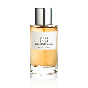 No. 114 Chai Épicé Hair and Body Mist - Sea Salt, Ginger Flower, Almond Crème - Gourmand by Tru Fragrance and Beauty