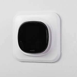 Wall Plate Bracket for Ecobee 4 Smart Wi-Fi Thermostat (White)