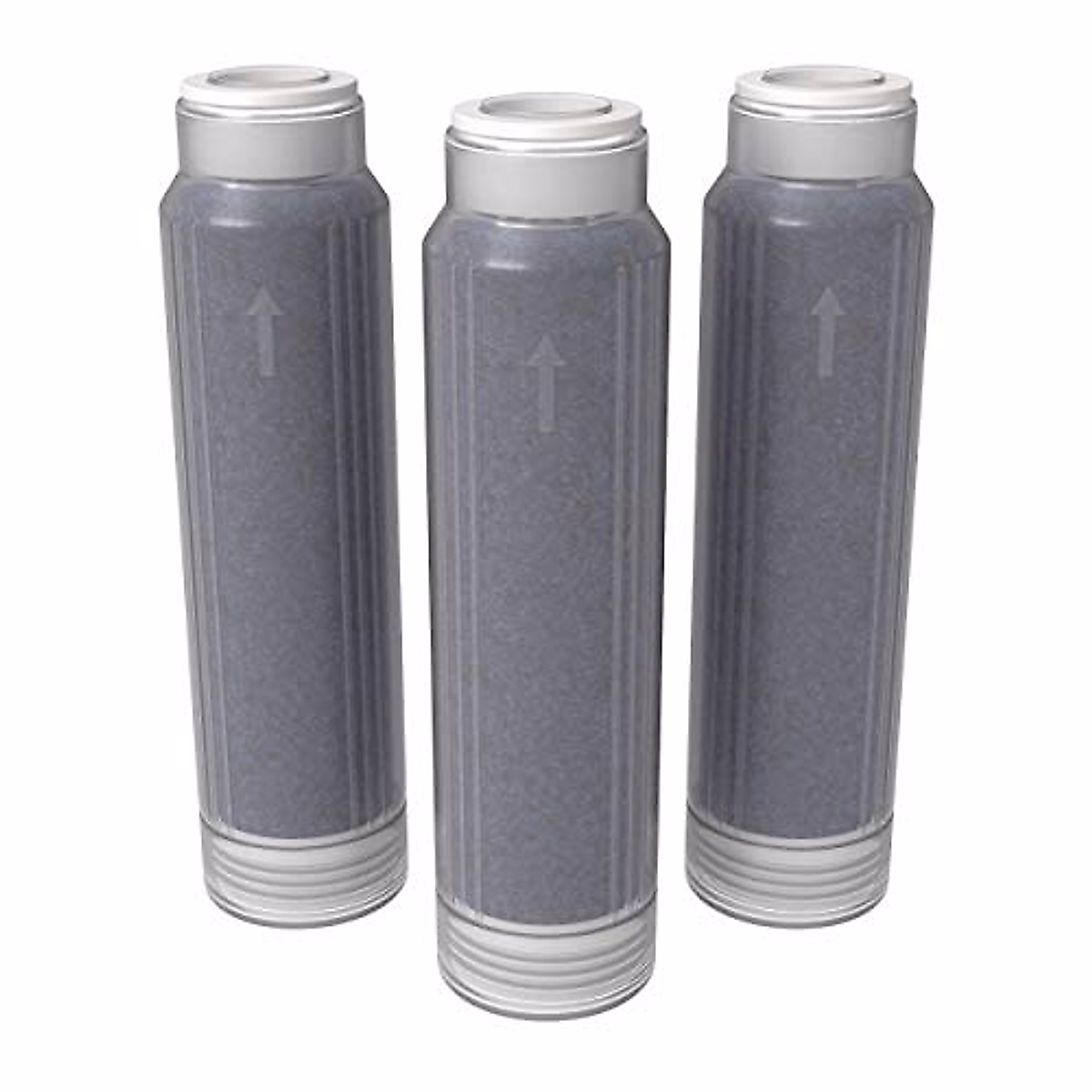 Aquatic Life Reverse Osmosis Deionization (RODI) 10" Color Indicating Mixed Bed DI Resin Cartridge 3-Pack. Filled with MBD-30-NG Nuclear Grade Mixed Bed Resin