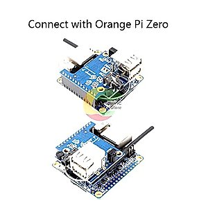 Expansion Board Dual USB Interface Board Development Board for Orange Pi Zero