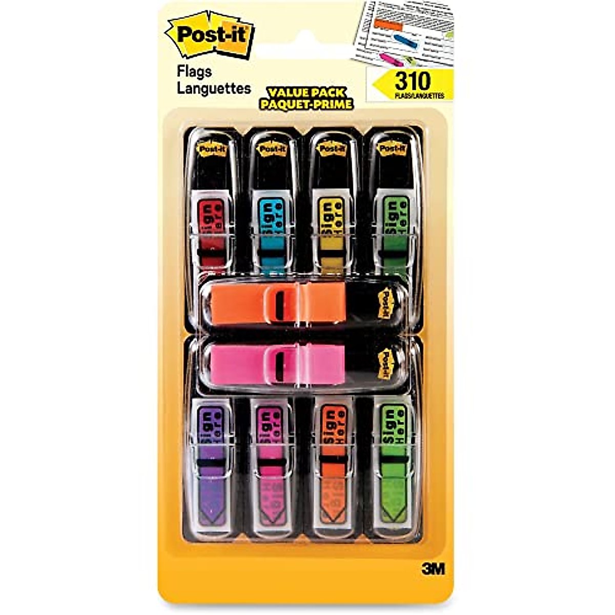 Post-it 684SHVA Flags, Multi