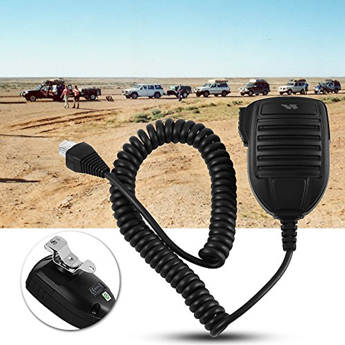 MH-67A8J Handheld Mobile Microphone Speaker Mic for Yaesu/Vertex Radio VX2500 VX2508 VX2208 VX2108 8 Pin
