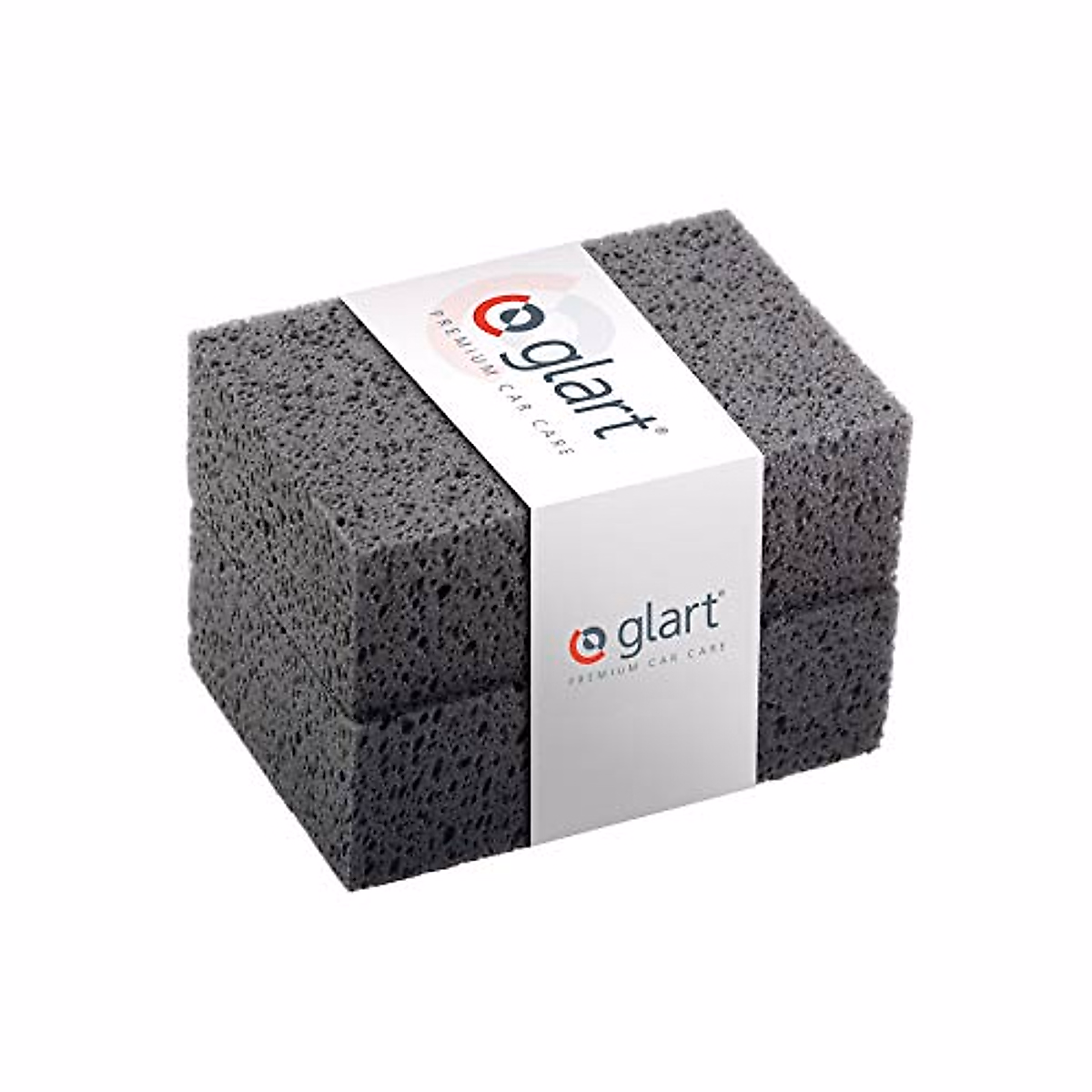 Glart 44WSA Set of 2 Sponges Anthracite for Car Wash Rims Paint 18 x 12 x 6 cm, 78 x 50 cm