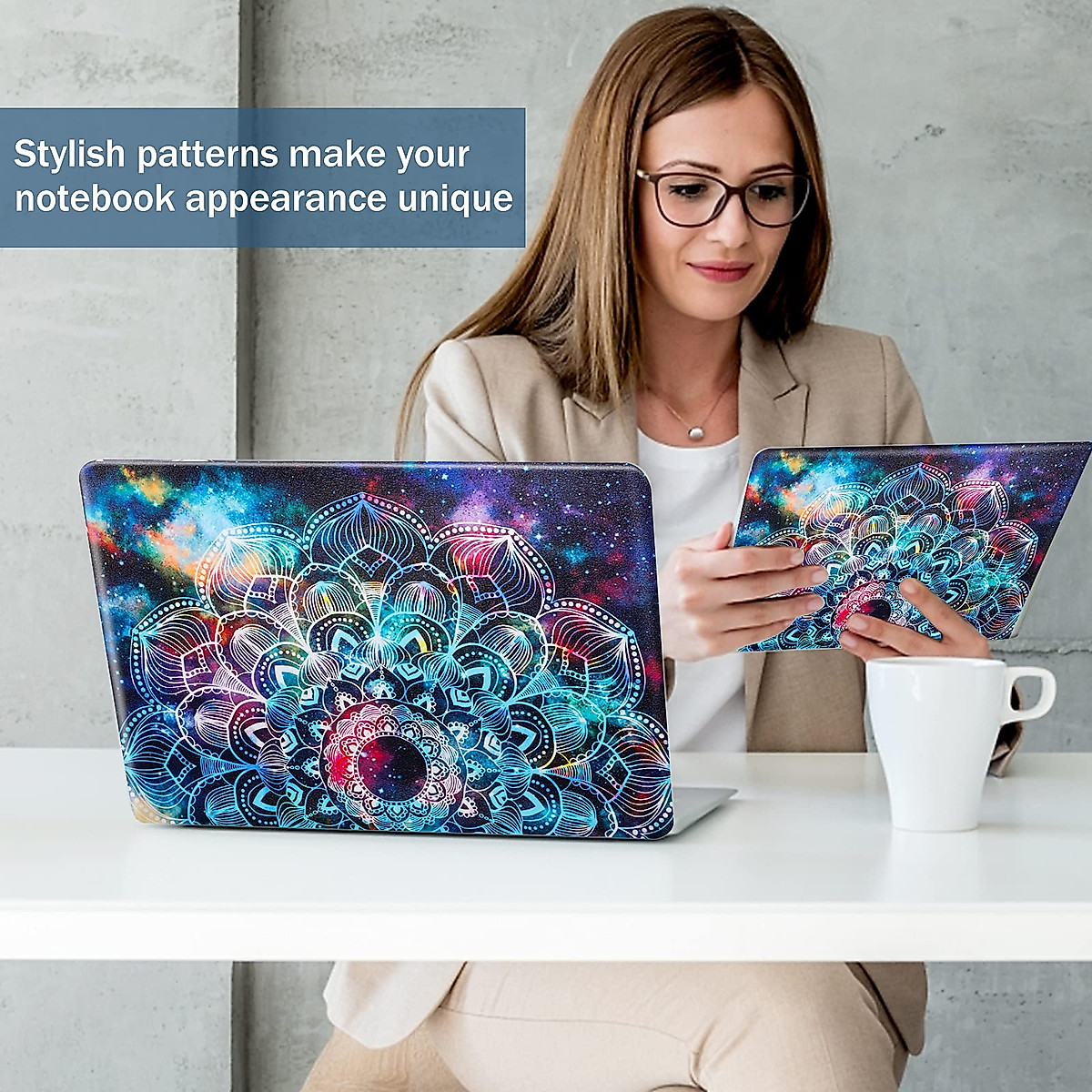 icolor Laptop Skin Sticker Decal 12 13 13.3 14 15 15.4 15.6 inch Personalized Universal Notebook Vinyl Skin Stickers Cover Art Decal Computer Protector