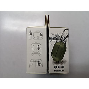 Catalyst Total Protection Case for AirPods Pro 2nd Generation Case - Waterproof, and Shockproof Rugged Full Body Case for AirPods Pro 1 and AirPods Pro 2, Secure Locking System Case with Carabiner