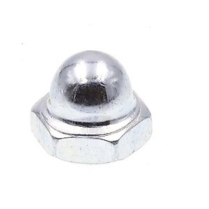 Acorn Cap Nuts #8-32 Zinc Plated Steel 25PK