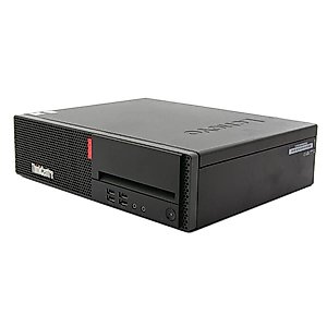 Lenovo ThinkCentre M910s SFF Desktop Computer PC,Intel i5-7500 up to 3.8GHz, 32GB DDR4 RAM,New 1TB NVMe M.2 SSD,Build in WiFi BT,DVD-RW,Wireless Keyboard & Mouse,Windows 10 Pro(Renewed)