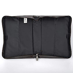 Christian Art Gifts Turquoise Faux Leather Bible Cover for Women I Can Do Everything - Philippians 4:13 Zippered Case for Bible or Book w/Handle, Large [Imitation Leather] Christian Art Gifts