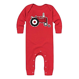 Country Casuals International Harvester - IH Little Tractor - Baby Long Legged Bodysuit - Size 6 Months