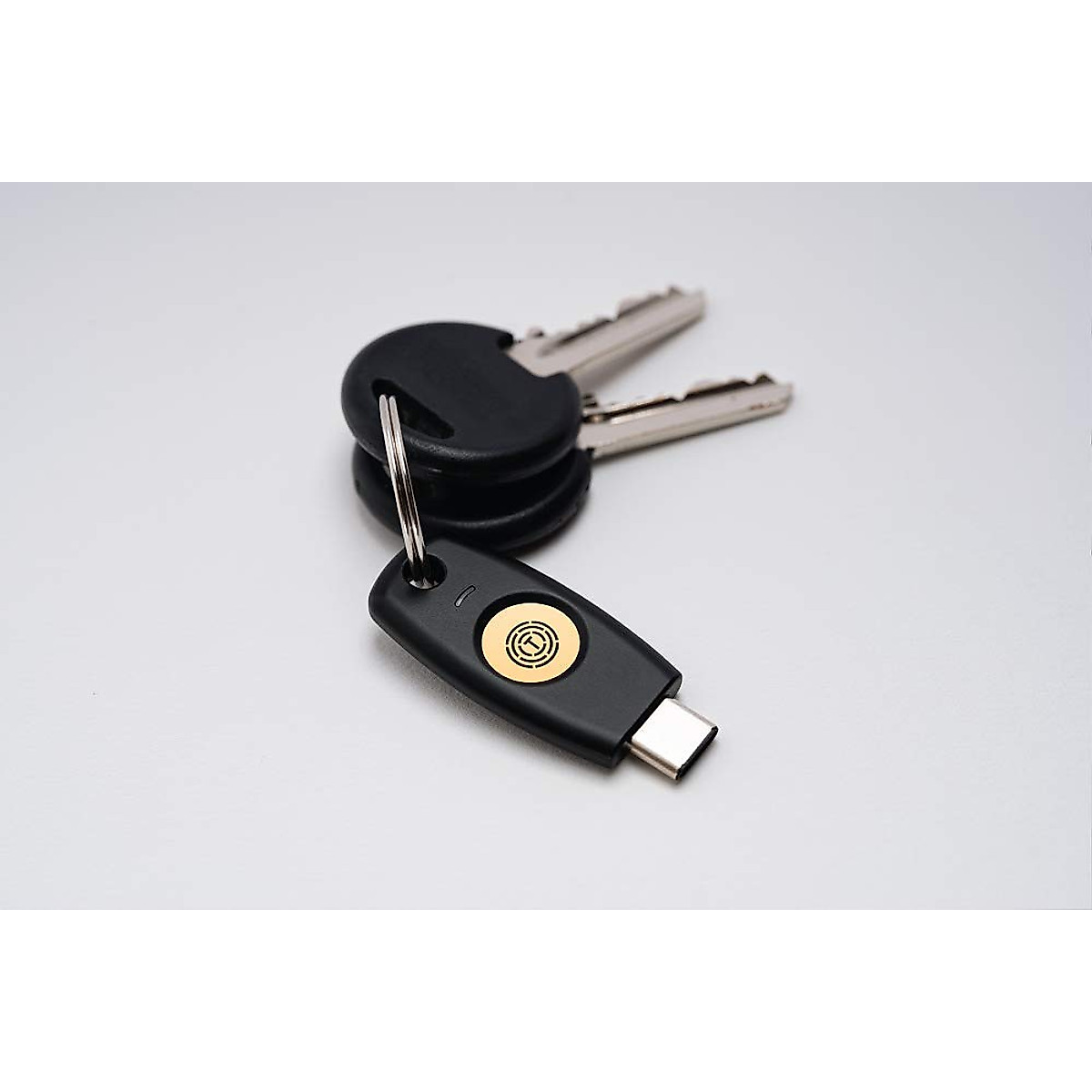FIDO2 U2F Security Key Passkey Two-Factor Authentication (2FA) USB Key Pin+Touch (Non-Biometric) USB-C Type TrustKey T120
