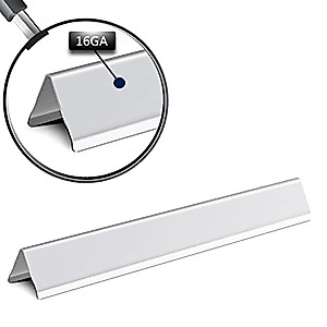 Folocy 16 GA Grill Flavorizer Bars BBQ Gas Grill Replacement Parts for Weber 7540 7539 Genesis E-310, E-320, E-330, Genesis S-310, S-320, S-330 with Side-Mounted Control Models, Flavor Bar Accessories