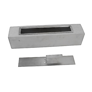 ICRPSTU Fireplace Indoor Table Fireplace Hot Cement Stainless Steel Real Fire Effect for Home