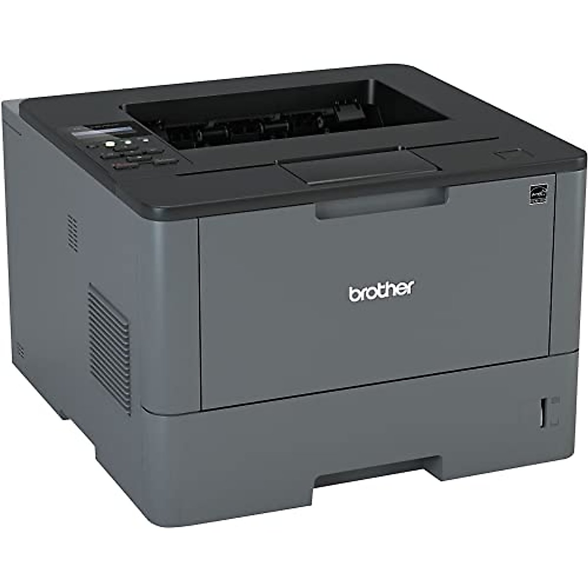 Brother HL-L5200DW Wireless Monochrome Single-Function Laser Printer for Home Office, Gray - Print only - 42 ppm, 1200 x 1200 dpi, 8.5" x 14" Legal, 256MB Memory, Auto Duplex Printing, Ethernet