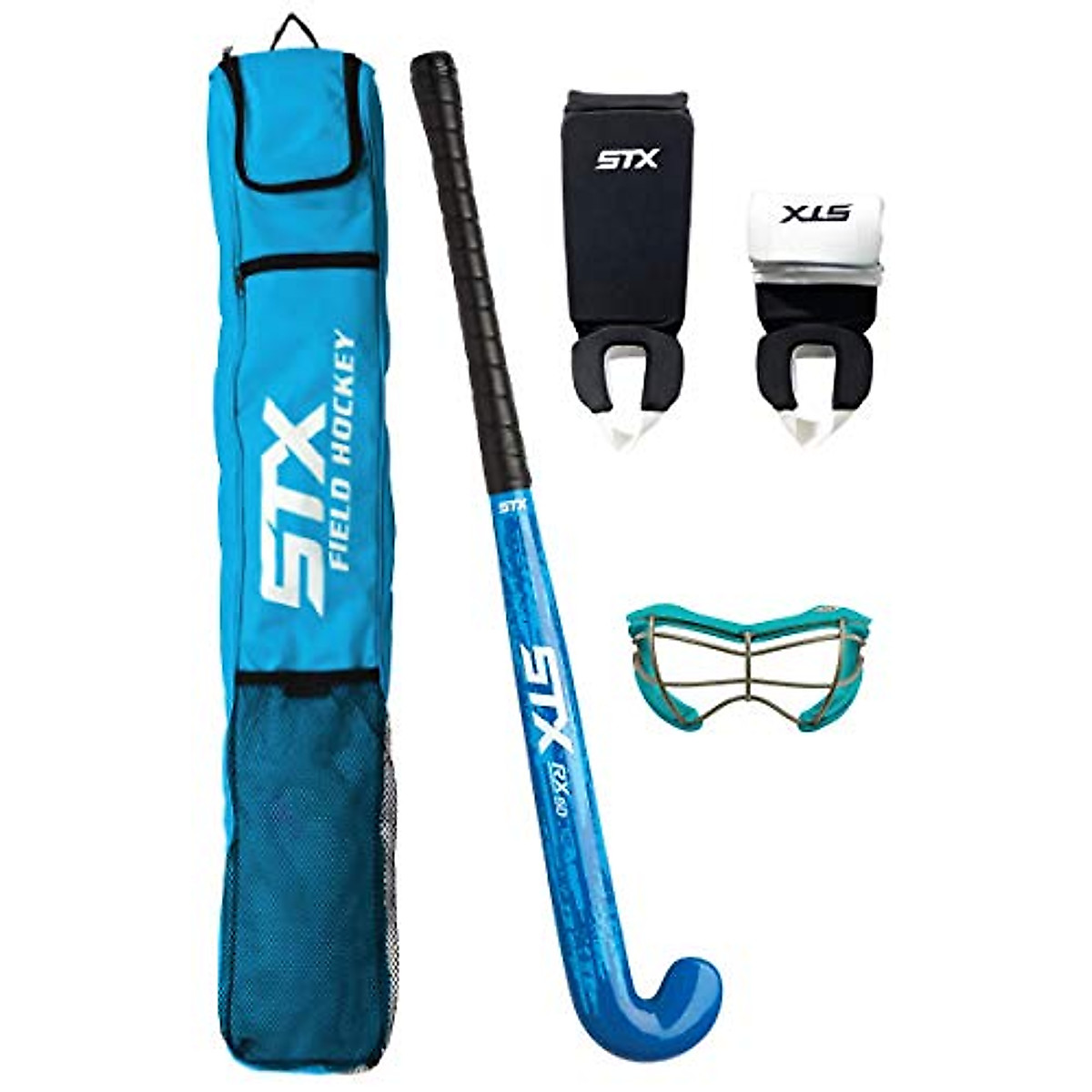 STX Field Hockey Rookie Starter Pack with 2See-S Goggles 28"