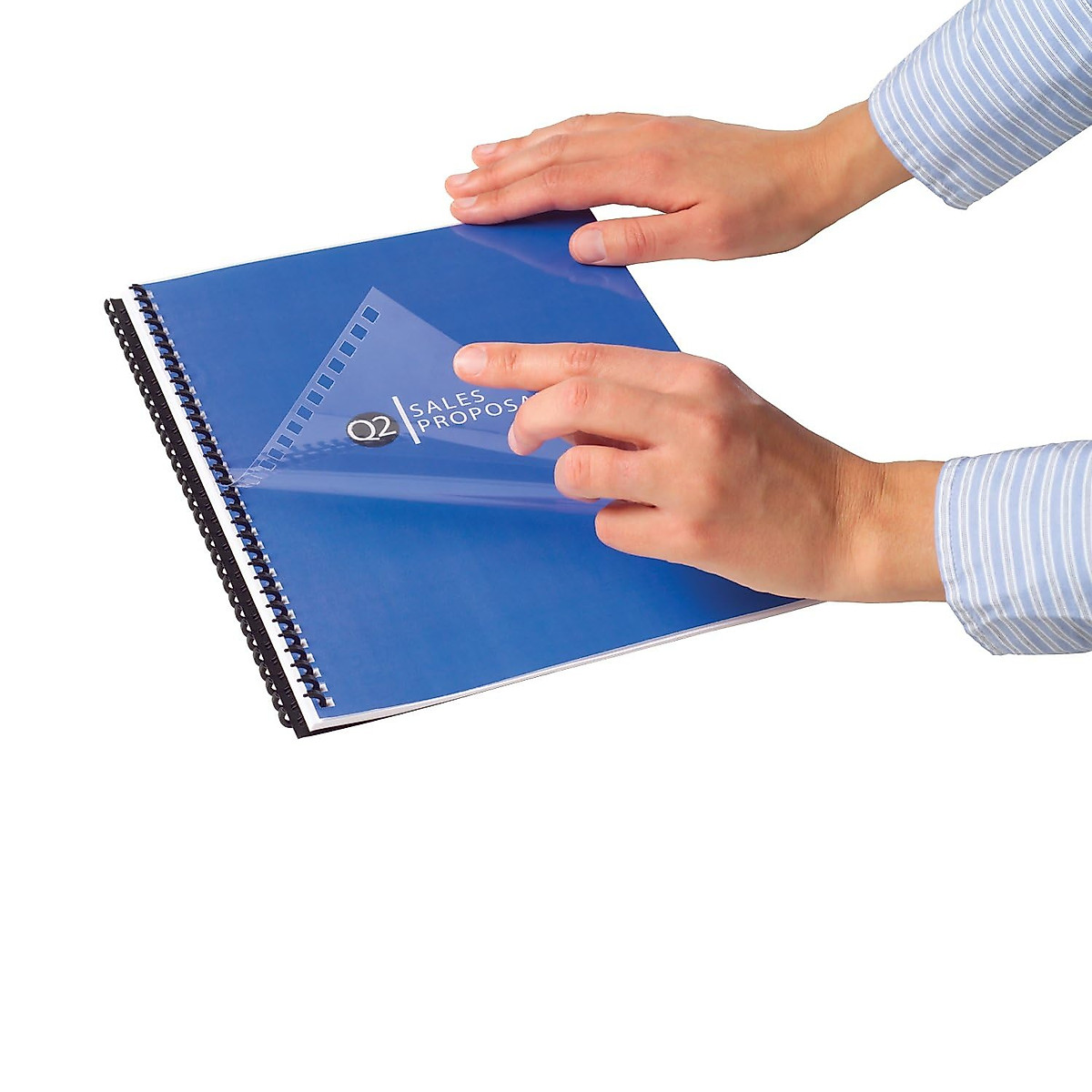 GBC CombBind Prepunched Paper, Binding, 8.5 x 11 Inches, White, 500 Sheets per Pack (2020046)