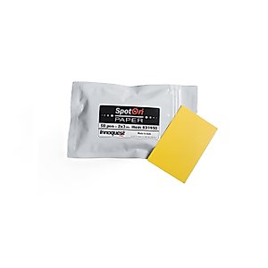 FGI SpotOn Water Sensitive Paper (WSP) for Sprayer Calibration - One Pack of 2 x3 Paper - 25 Sheets Per Pack - Reduce Waste and Ensure Consistent Application of Spray Droplets - Assess Spray Coverage