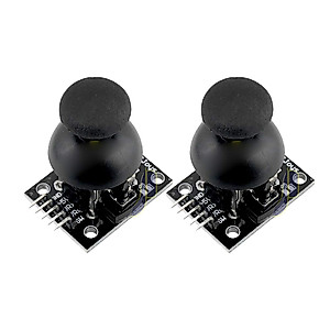 DEVMO 2PCS Joystick Breakout Module Shield PS2 Joystick Game Controller Compatible with Ar-duino