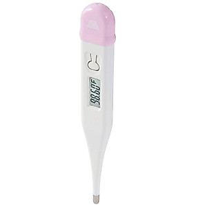 MABIS Digital Basal Body Thermometer for Ovulation Tracking, Fertility, Period Tracking and Natural Family Planning with Beeper and Memory, Oral Use Only
