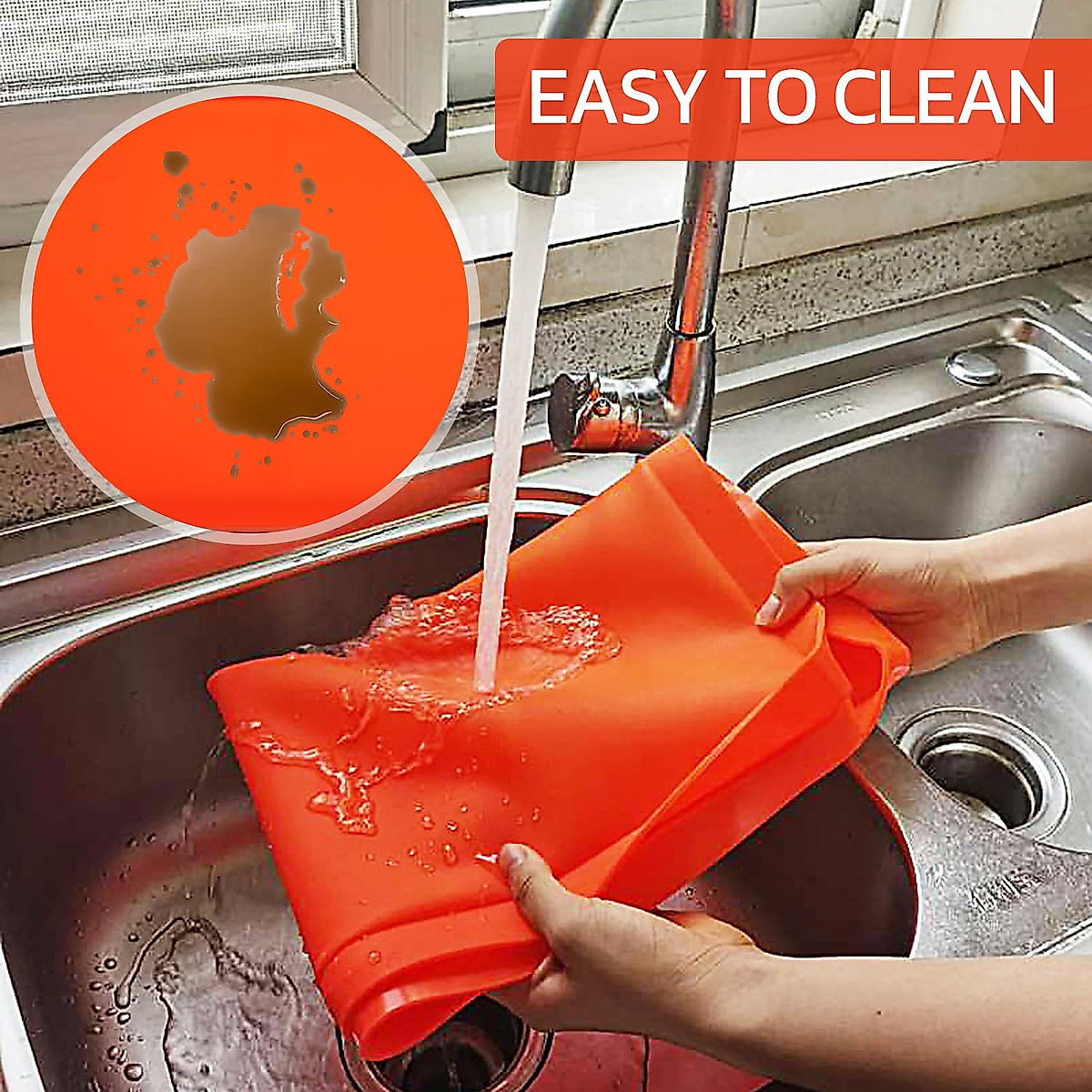 Griddle Mat 28" Silicone for Blackstone 28 inch Griddle Top Protective Cover, Blackstone Griddle Accessories Keep Flat Top Clean Critter Free Rust-Free, Heavy Duty Food Grade Silicone Mat