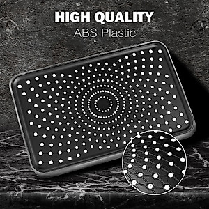 Shower Head,14”Rain Shower Head with Handheld Spray Combo with ON/OFF Pause Switch and 11'' Angle Adjustable Extension Arm/Flow Regulator，High Pressure Nozzle Easy to Clean Bathtub,Chrome