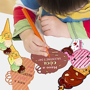 DmHirmg Valentine's Day Cards,Valentine's Day Gifts for Kids – 32pack Cards+ Stickers+Envelopes,Valentine Cards, Valentine's Day Crafts for Kids for Valentine Decor ,Gift Exchange Party Favors for Valentine's Day Supplies,Great Valentine's Day Gifts for H