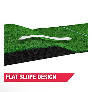 MD Sports Golf Pong Game Set, 100inch, Green, Includes 2 Putters and 4 Balls, Foldable