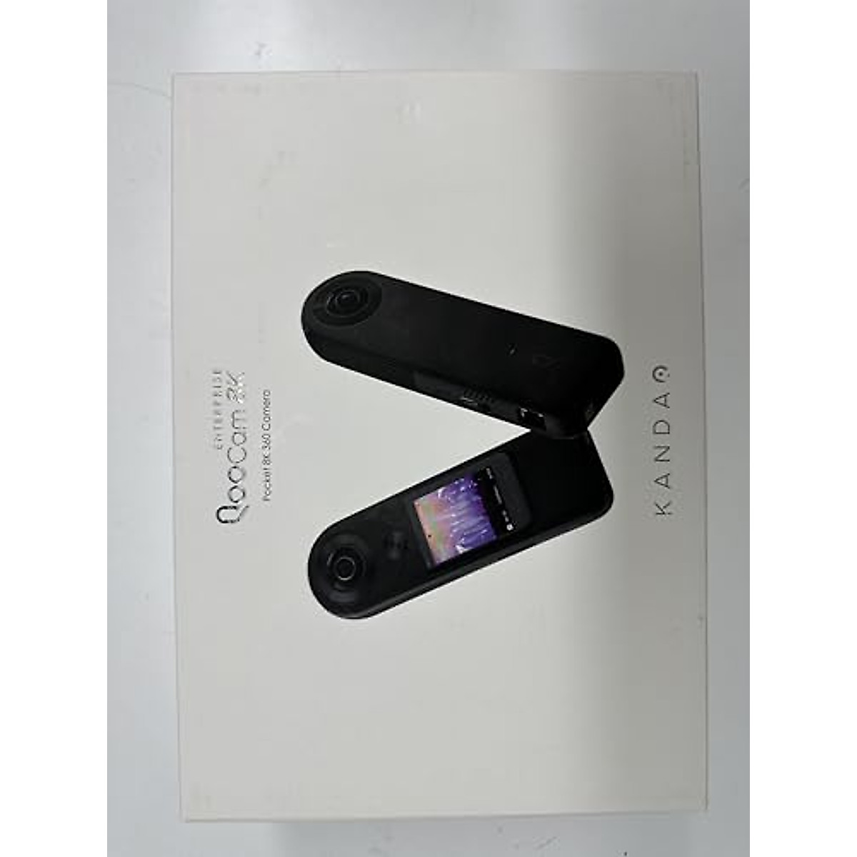KanDao 8K Enterprise Live Streaming Camera, 1.5X Bigger Sensor Professional 360 Degree Live Streaming Camera, in-Camera 8K/4K 30MP 30FPS 360 Live Streaming Solution, 5G 8K 360 VR Live Camera