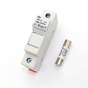 50Pcs DC 1500V 10x38mm Solar PV Fuse Holder Fuse Box for Solar PV System Protection