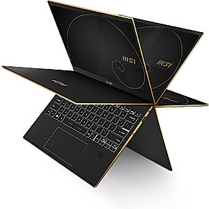 MSI Summit 13.4" Touchscreen 2-in-1 Intel Evo Platform Laptop - 12th Gen Intel Core i7-1280P - 1920 x 1200-120Hz - Windows 11 w/HDMI Cable Pen (16GB LPDDR5 RAM | 2TB PCIe SSD)