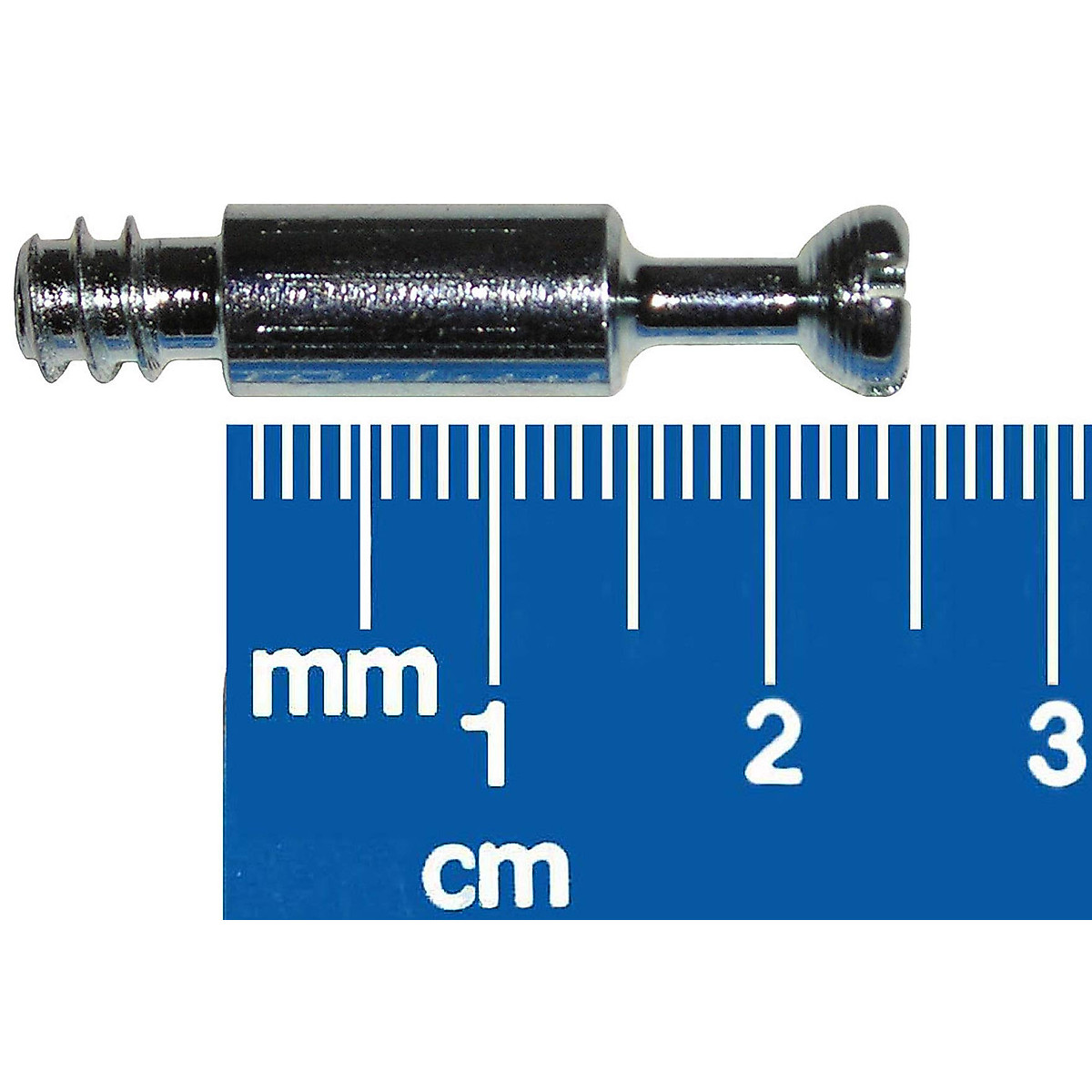 24.5mm (32mm Overall) Dowel Pin Bolt for Cam Lock Disc Furniture Connectors for 5mm Hole