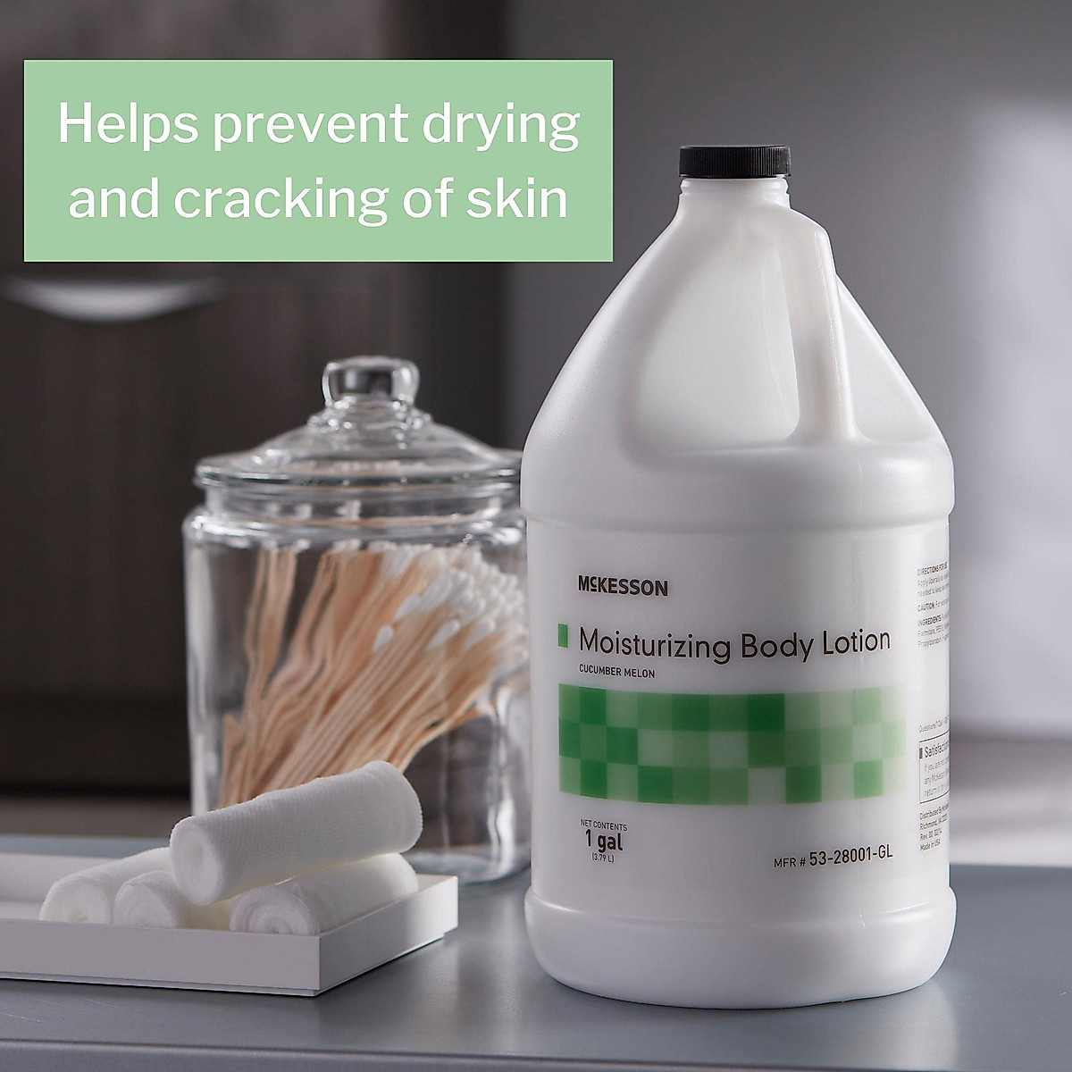 McKesson Moisturizing Body Lotion, Cucumber Melon Scent, 1 gal, 1 Count