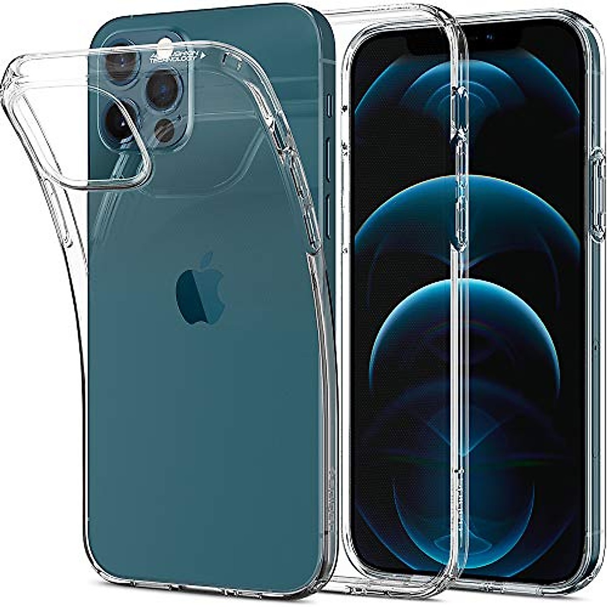 Spigen Liquid Crystal Designed for iPhone 12 Case (2020) / Designed for iPhone 12 Pro Case (2020) - Crystal Clear