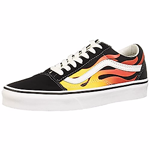 Vans Old Skool Flame - VN0A38G1PHN, Black/Black/True White, 11