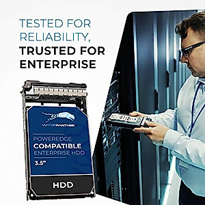 16TB 7200 RPM SATA 6Gb/s 3.5" HDD for Dell PowerEdge Servers | Enterprise Hard Drive in 13G Tray | Compatible with T440 T630 T640 R630 R720 R720xd R730xd R730