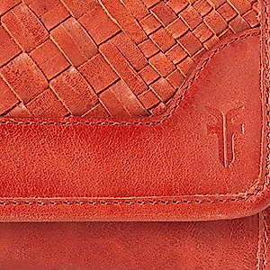 Frye Melissa Basket Woven Wallet, Sandstone