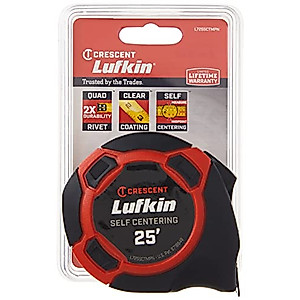 Lufkin L725SCTMPN TAPE,25',SELF CENTERING