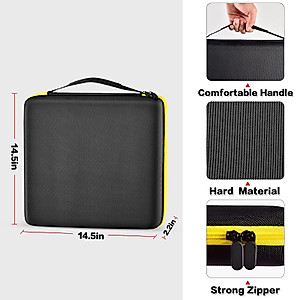 PAIYULE 88 Car Toy Storage Organizer Case for Matchbox Cars, Car Display Carrying Container Holder for Mini Collection, Random Assortment Party and More Gift Pack-Box Only