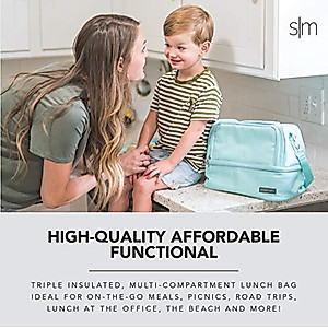 Simple Modern Insulated Lunch Tote Bag for Women, Men, Work | Reusable Insulated Meal Box Container| Myriad Collection | 8 Liter, Molokai