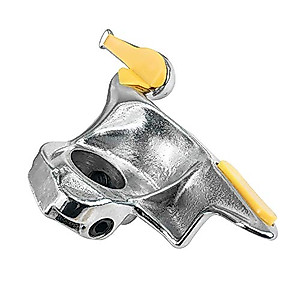 QWORK Tire Changer, Automobile Tire Changer Mount Demount Duck Head Tool with 1 Pair Rim Protector for Replacement, Cast Steel, 30mm