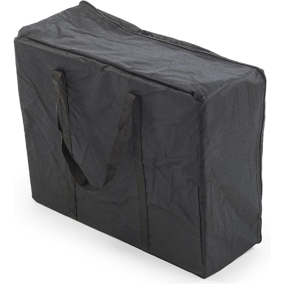 Displays2go Collapsible Magazine Holder, Multiple Pocket, Steel, MDF – Black (6LPBKTBK)