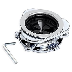 Garbage Disposal Flange Kit Stainless Steel, Disposal 3 Bolts Mounting Kitchen Sink Garbage Disposal 3 1/2 Sink Drain Kit, Sink Flange Kit For Garbage Disposal With Mounting Wrench